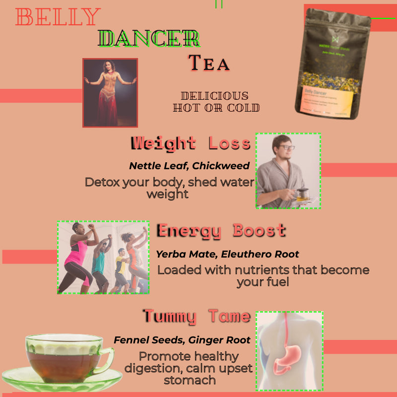 Belly Dancer Herbal Tea Blend – Matrix Herbal Blends