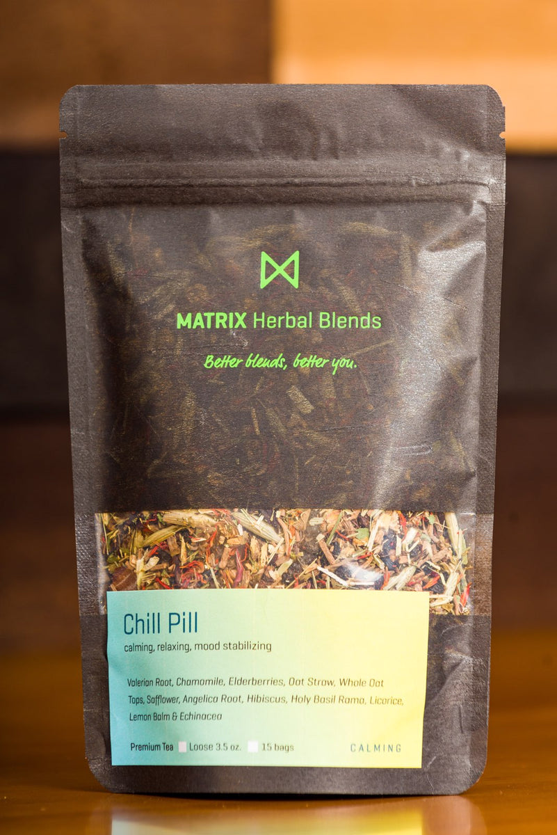 Chill Pill Herbal Tea Blend – Matrix Herbal Blends